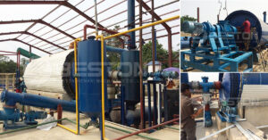 Oil Sludge Pyrolysis Plant | 3-20 T/D with Dedusting System