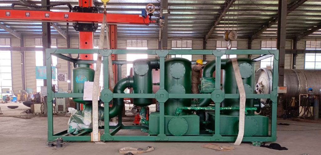 Semi-continuous Oil Sludge Pyrolysis Plant Shipped to Nigeria