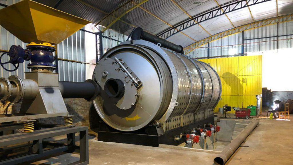 Oil Sludge Pyrolysis Plant | 3-20 T/D with Dedusting System