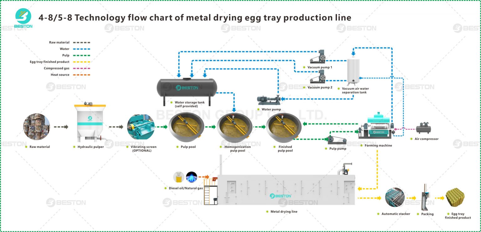 Pulp Molding Machine | Make Customized Trays Quickly