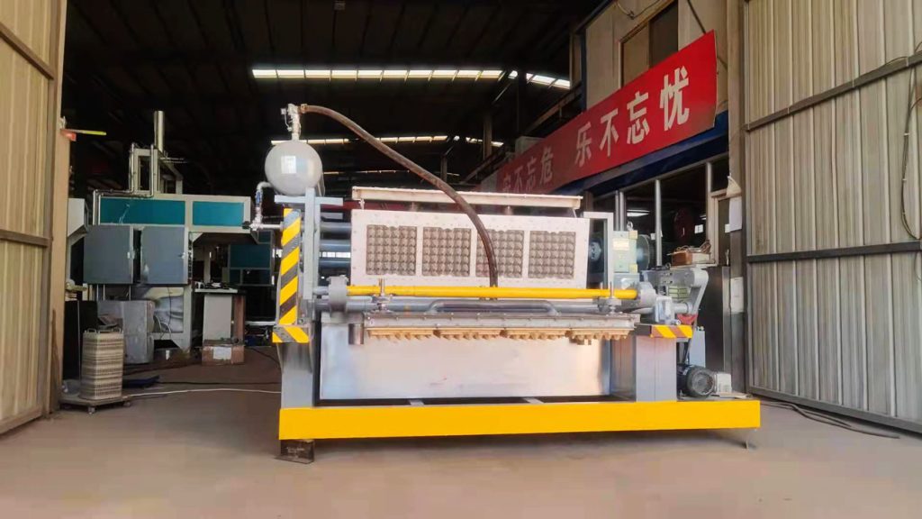 BTF4-4 Beston Egg Tray Machine Shipped to Morocco in 2022