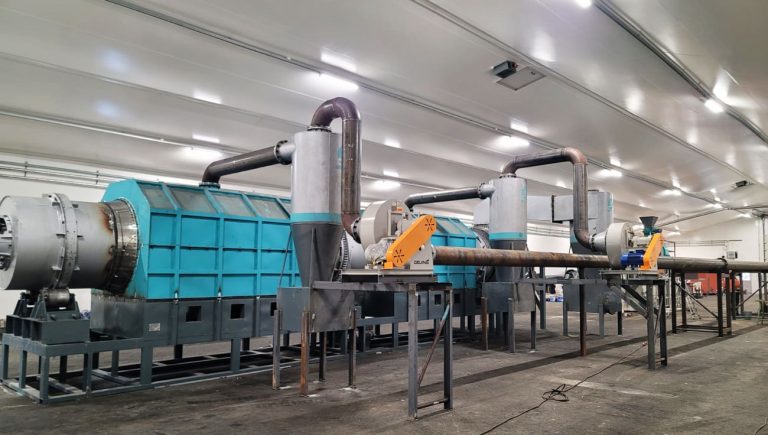 Install BST-10 Wood Chips Charcoal Machine in Finland in 2023