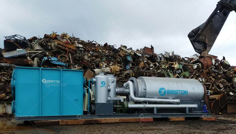 BLJ-3 Portable Pyrolysis Machine Arrived in Japan in 2023