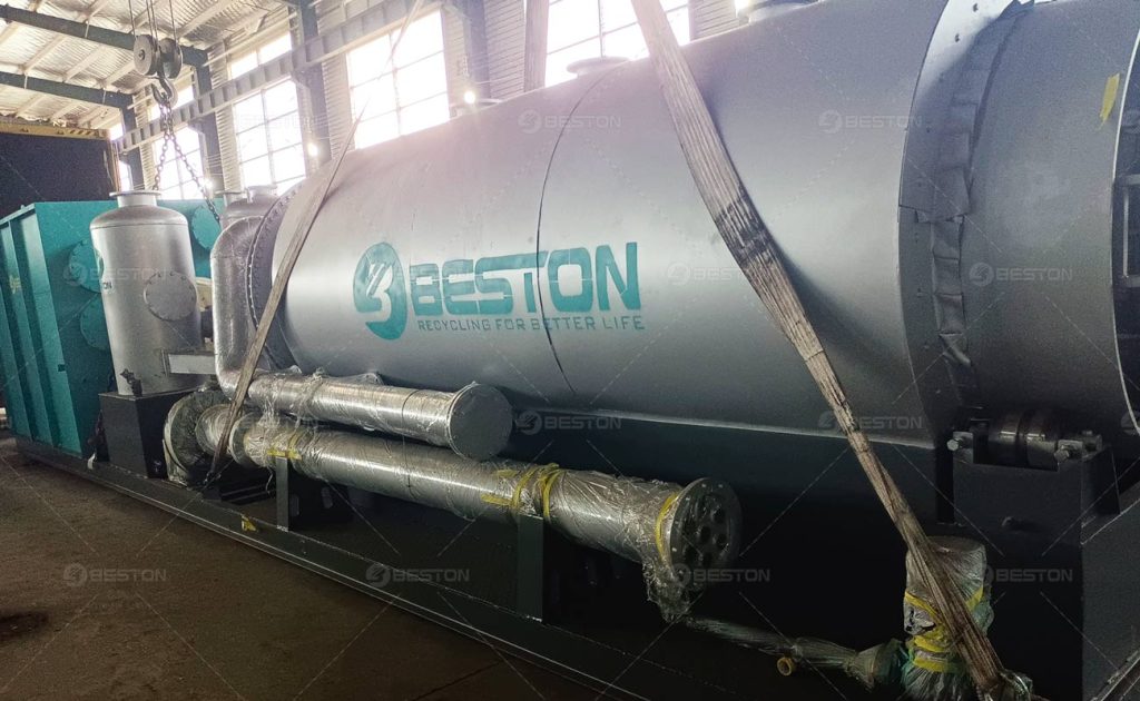 Ship BLJ-3 Portable Mini Pyrolysis Plant to Paraguay in 2023