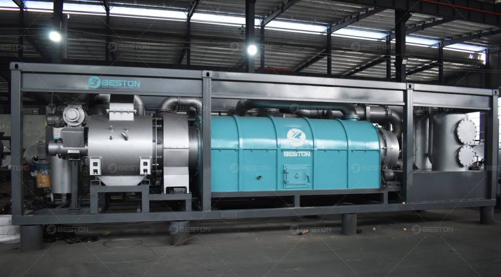 Skid-mounted Mobile Biochar Machine Shipped to Sweden in 2023 - Beston ...