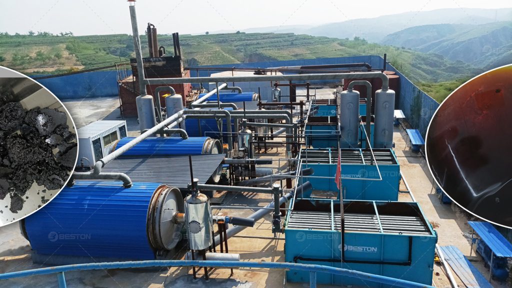 Oil Sludge Pyrolysis Plant | 3-20 T/D with Dedusting System