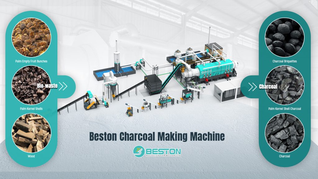 Charcoal Making Machine | Intelligent Remote Control